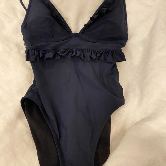 J. Crew | Swim | J Crew Navy One Piece Swimsuit | Poshmark